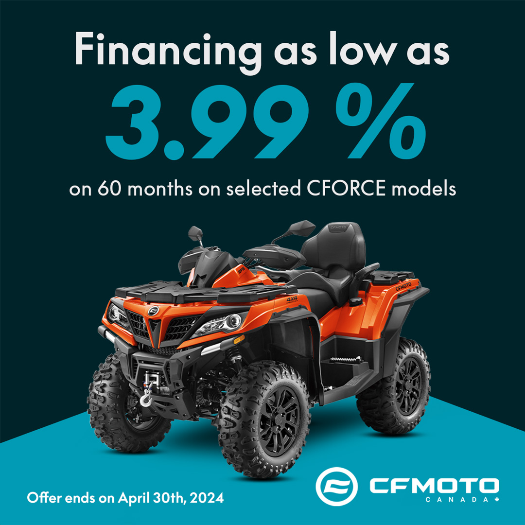 CF Moto in the spotlight - Motoplex St-Eustache